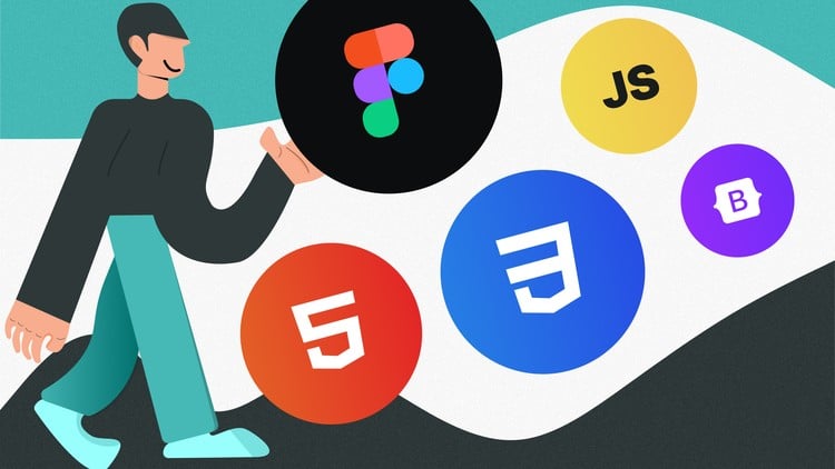 Figma HTML CSS JavaScript in Web Design and UI UX Design - EAD
