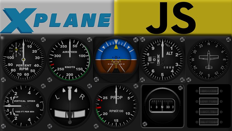 Panel de instrumentos con X-plane y JavaScript - EAD